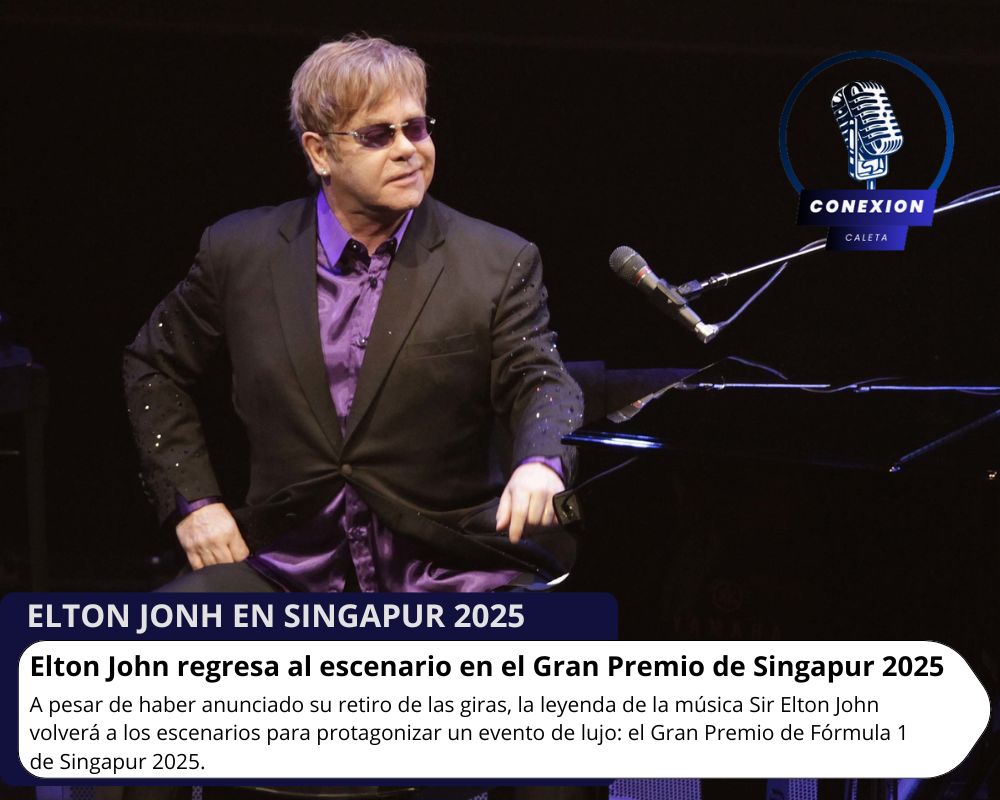 Sir Elton John volverá a los escenarios - CONEXION CALETA